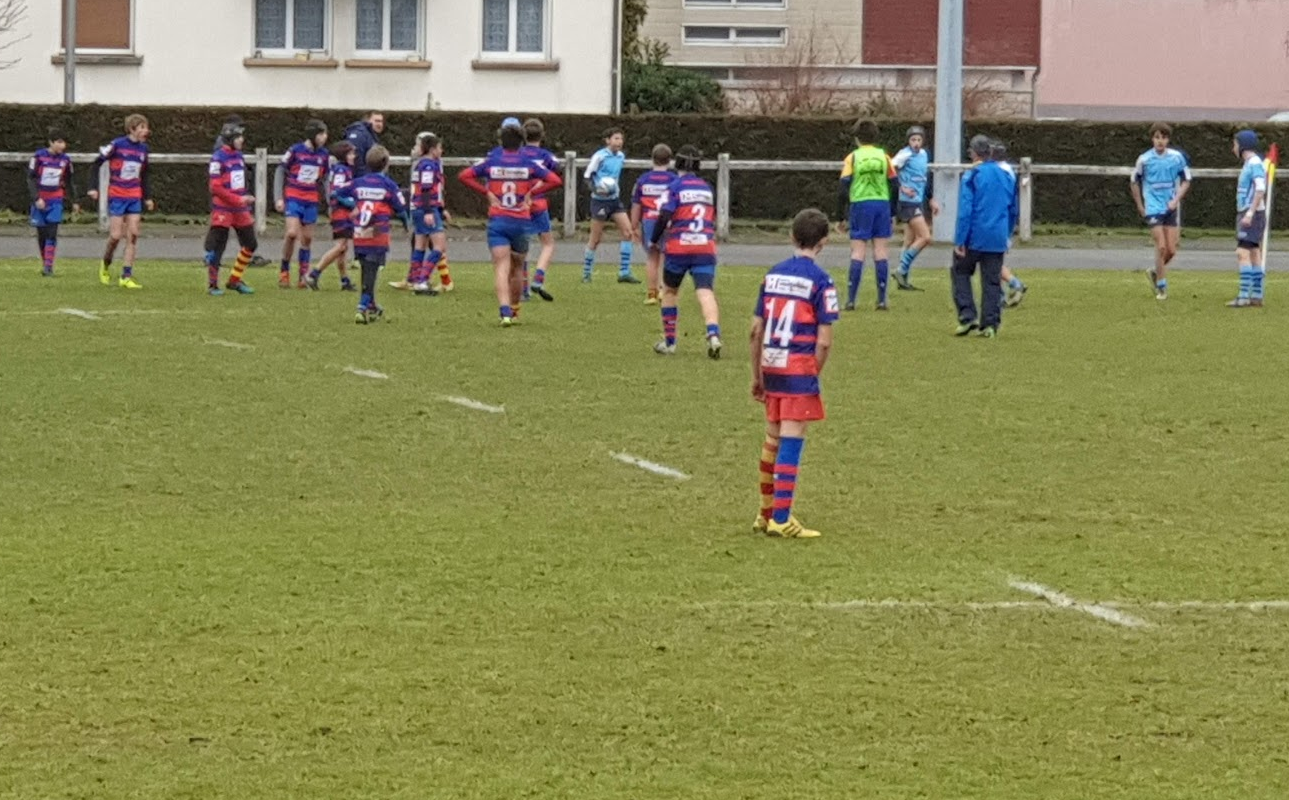 NCXV U14 – CR J4 championnat – Rugby Ovalie Luron